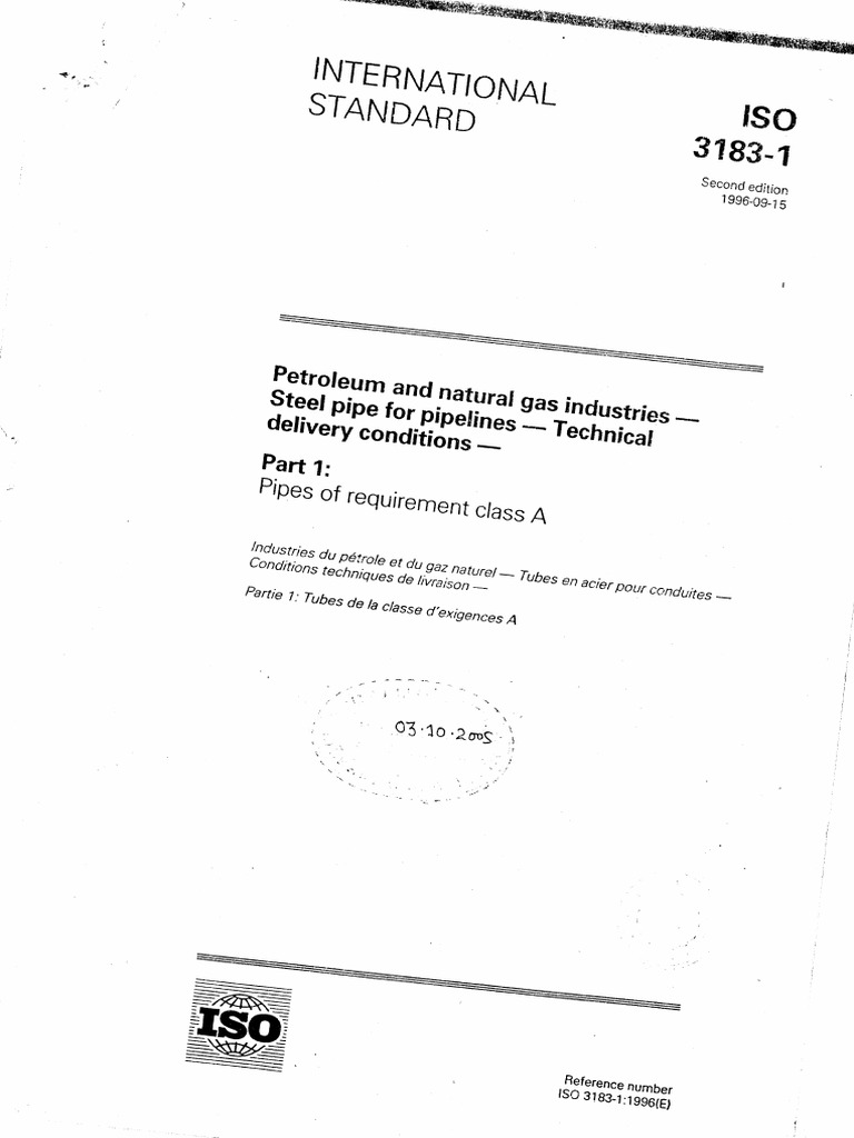 010-Iso 3183 001 1996 | PDF