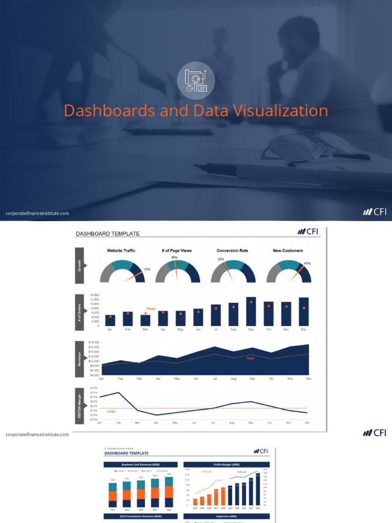 Dashboard & Data Visualization Course Presentation | PDF | Data | Attention