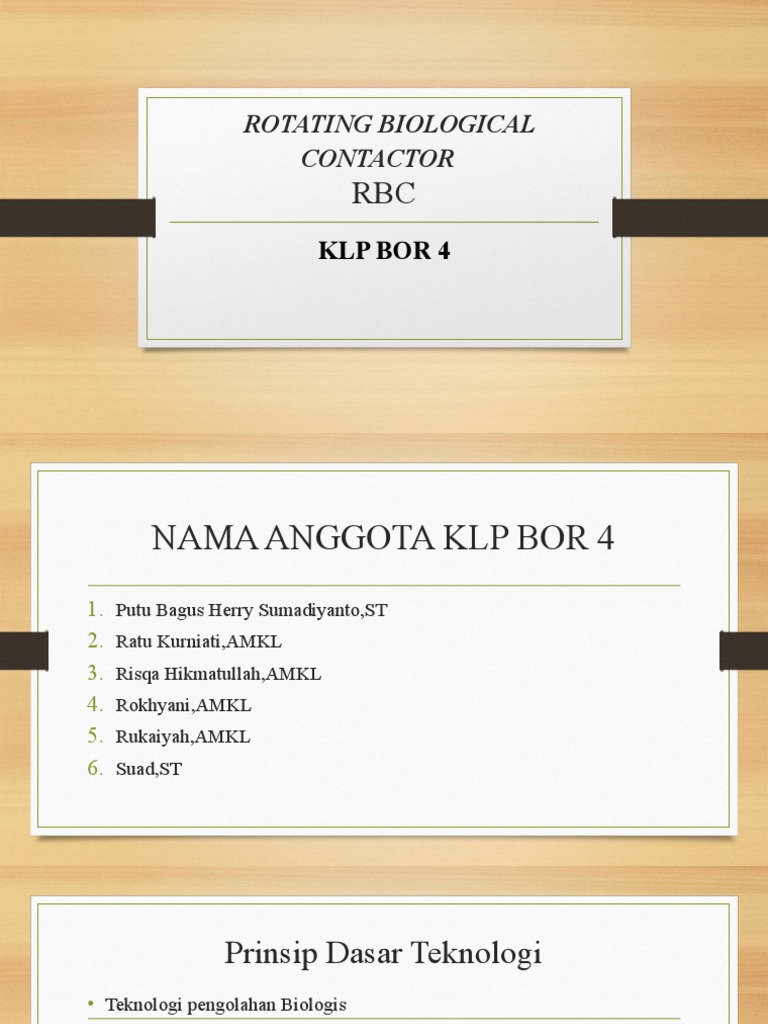Bor4 Mpi 2. Teknologi RBC | PDF | Sains & Matematika | Teknologi & Rekayasa