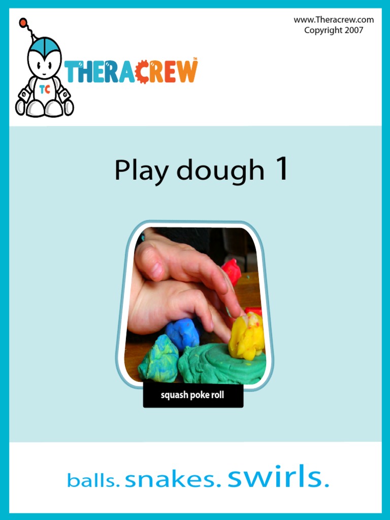 Theracrew Play Dough Workbook | PDF