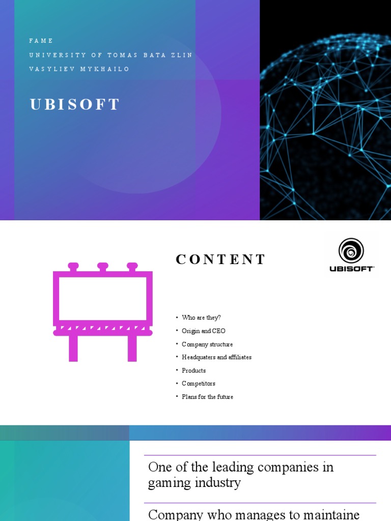 Ubisoft | PDF | Ubisoft | Video Games