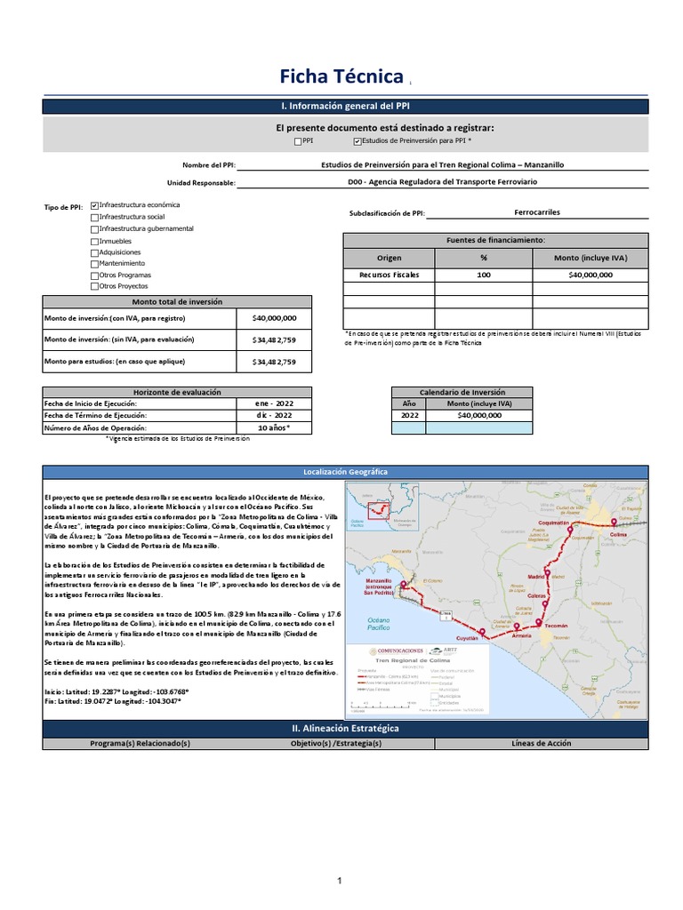 Ficha Técnica TRCM | PDF | Transporte | Transporte público