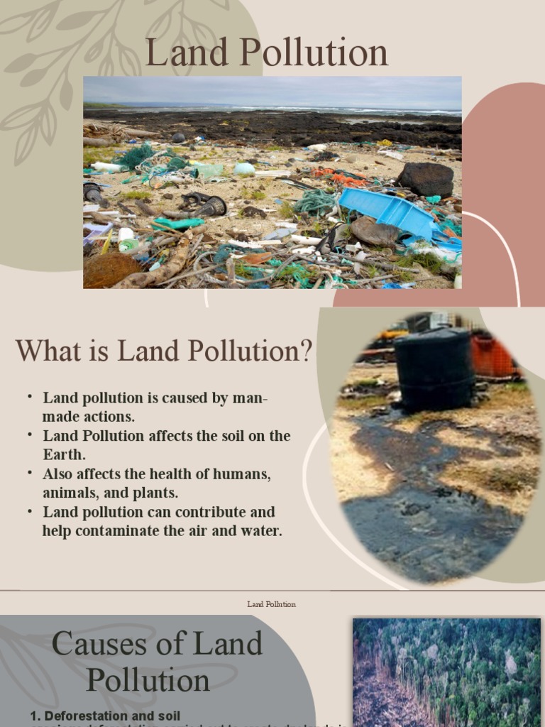 Land Pollution | PDF | Radioactive Waste | Pollution