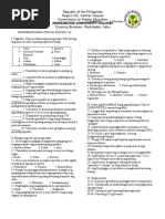 FILIPINO Test Paper | PDF