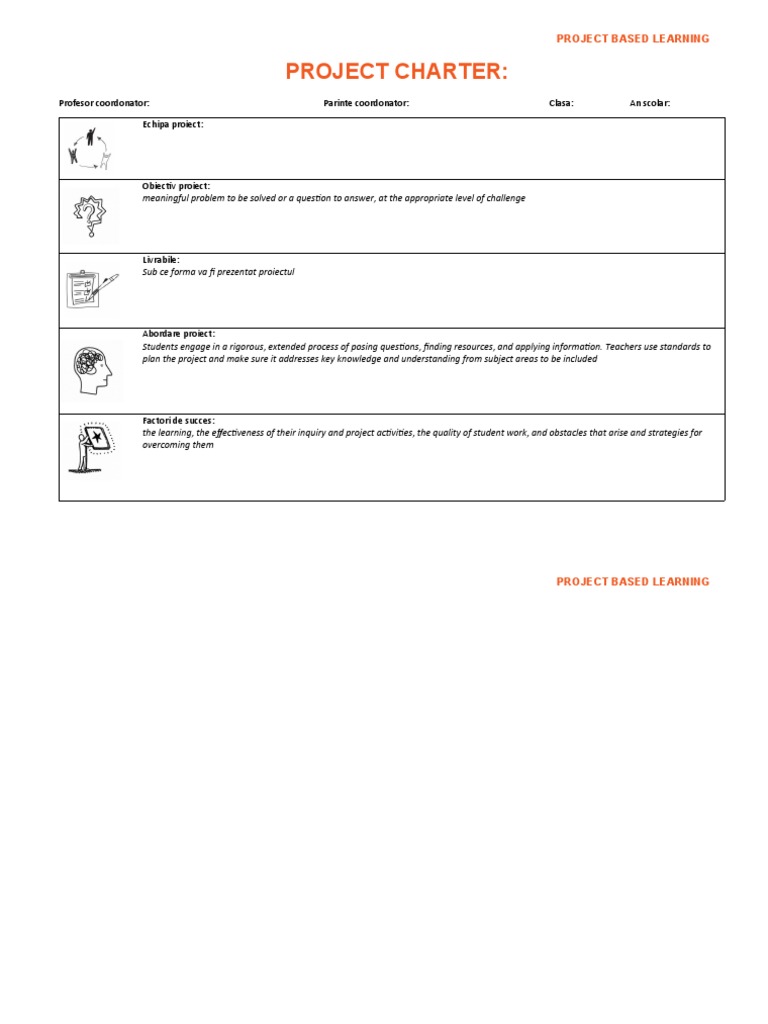 PBL Planning Template Overview | PDF | Art