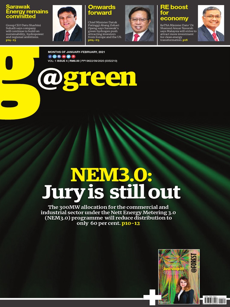 @Green+January February+2021 | PDF | Renewable Energy | Sarawak