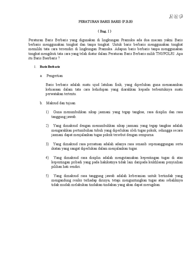 Baris Berbaris | PDF