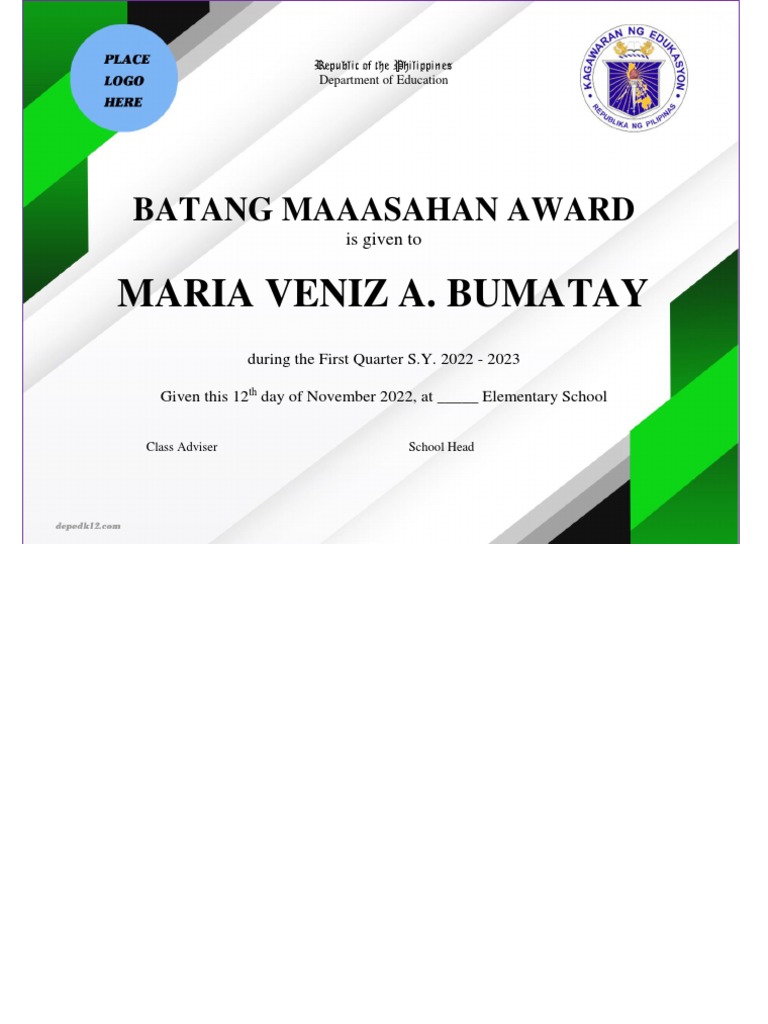 Award Cerficate | PDF