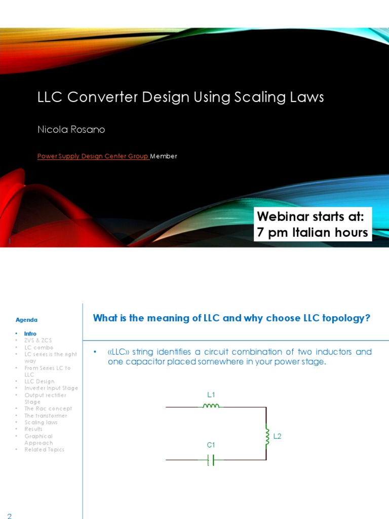 LLC Design by Using Scaling Laws Rev12 1 | PDF | Power Inverter | Rectifier