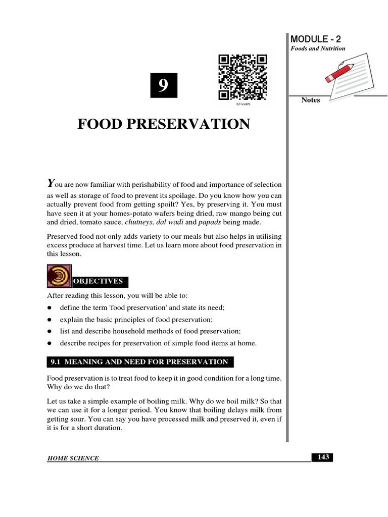 Food Preservation | PDF | Fruit Preserves | Food Preservation