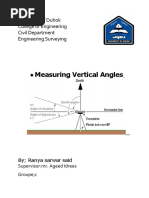Total Station Surveying Procedures | PDF | Surveying | Angle