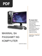 Ang Mga Bahagi NG Computer | PDF