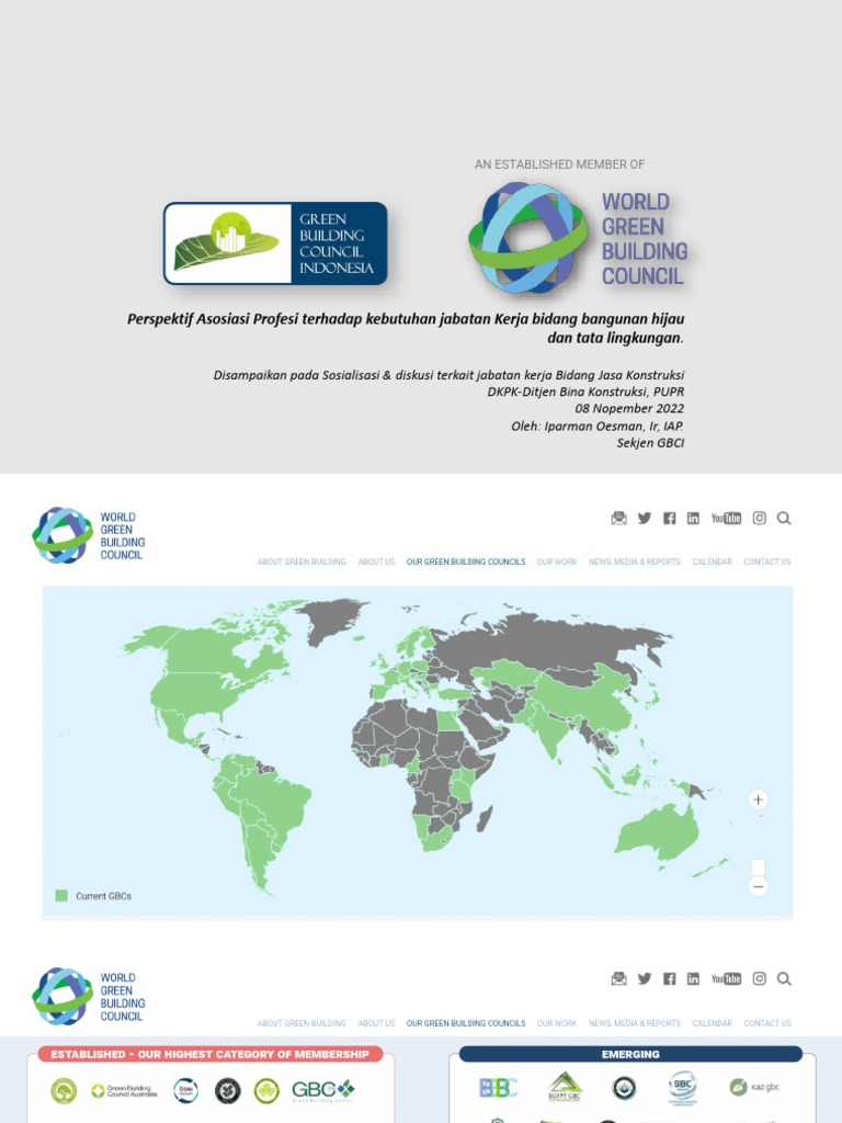 GBCI - Perspektif Asosiasi Profesi Terhadap Jabatan Kerja, DKPK-PUPR | PDF | Seni