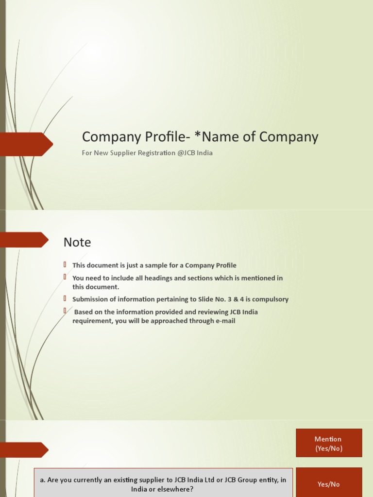 Sample Presentation | PDF | Business