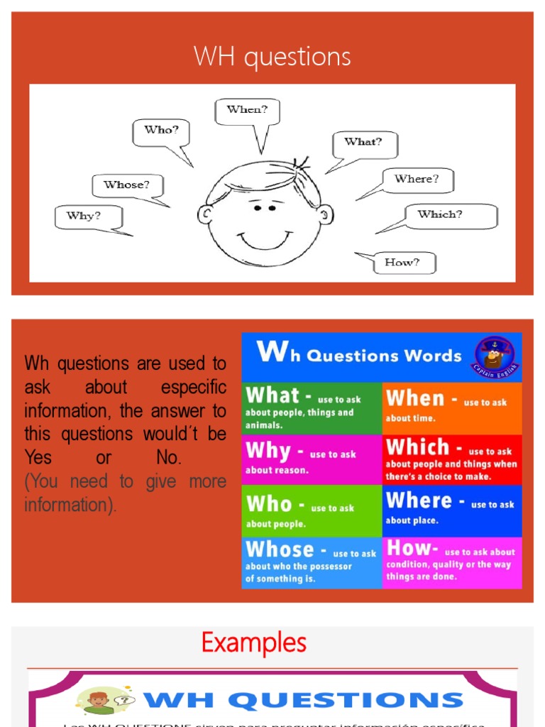 WH Questions | PDF | Microsoft PowerPoint | Informática