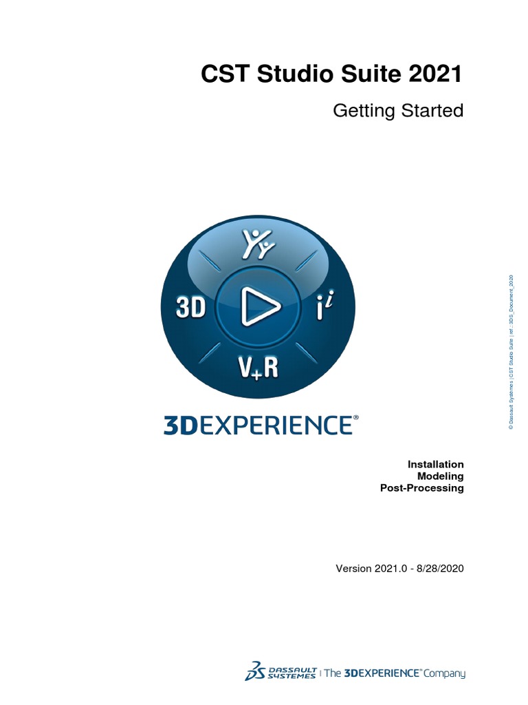 CST Studio Suite - Getting Started | PDF | Microsoft Windows | Menu ...