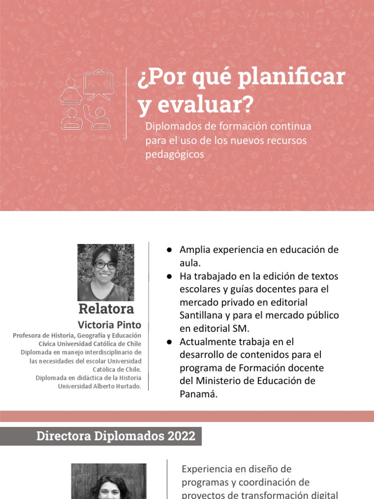 ¿Por Qué Planificar y Evaluar | PDF | Evaluación | Planificación