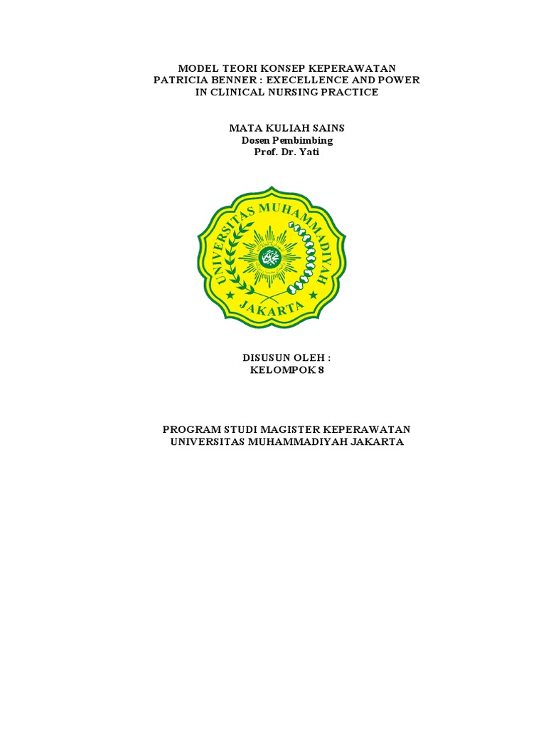 Teori Patricia Banner Kel. 8 Prof Yati | PDF