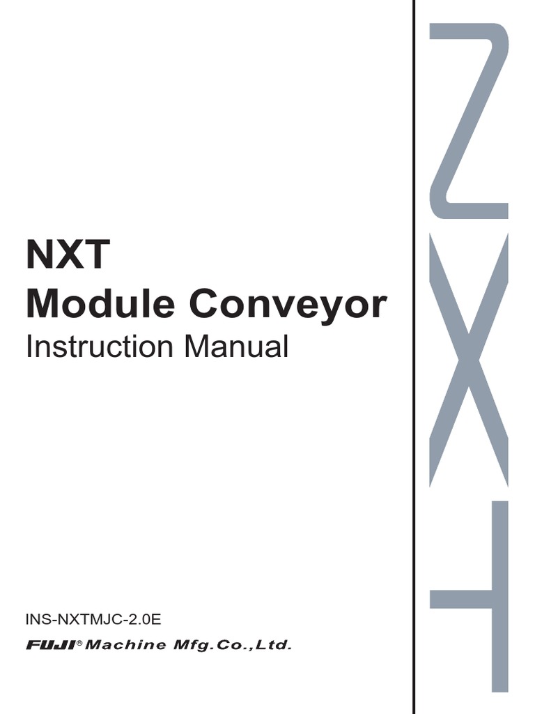 Module Conveyor Manual | PDF | Switch | Electrical Connector