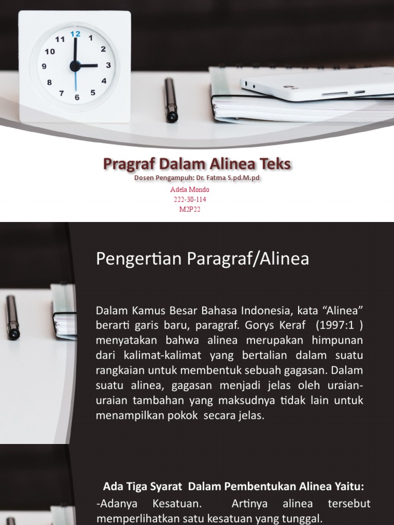 Paragraf Dalam Alinea Teks | PDF | Karier & Perkembangan