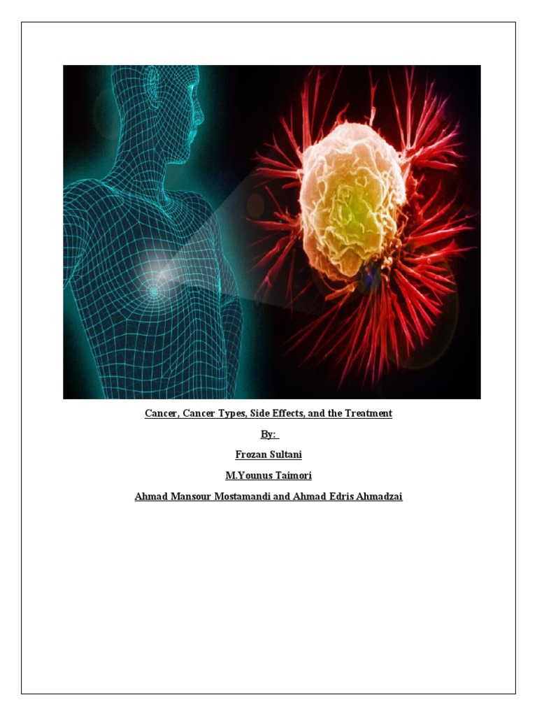 Bio Final Draft | PDF | Cancer | Chemotherapy
