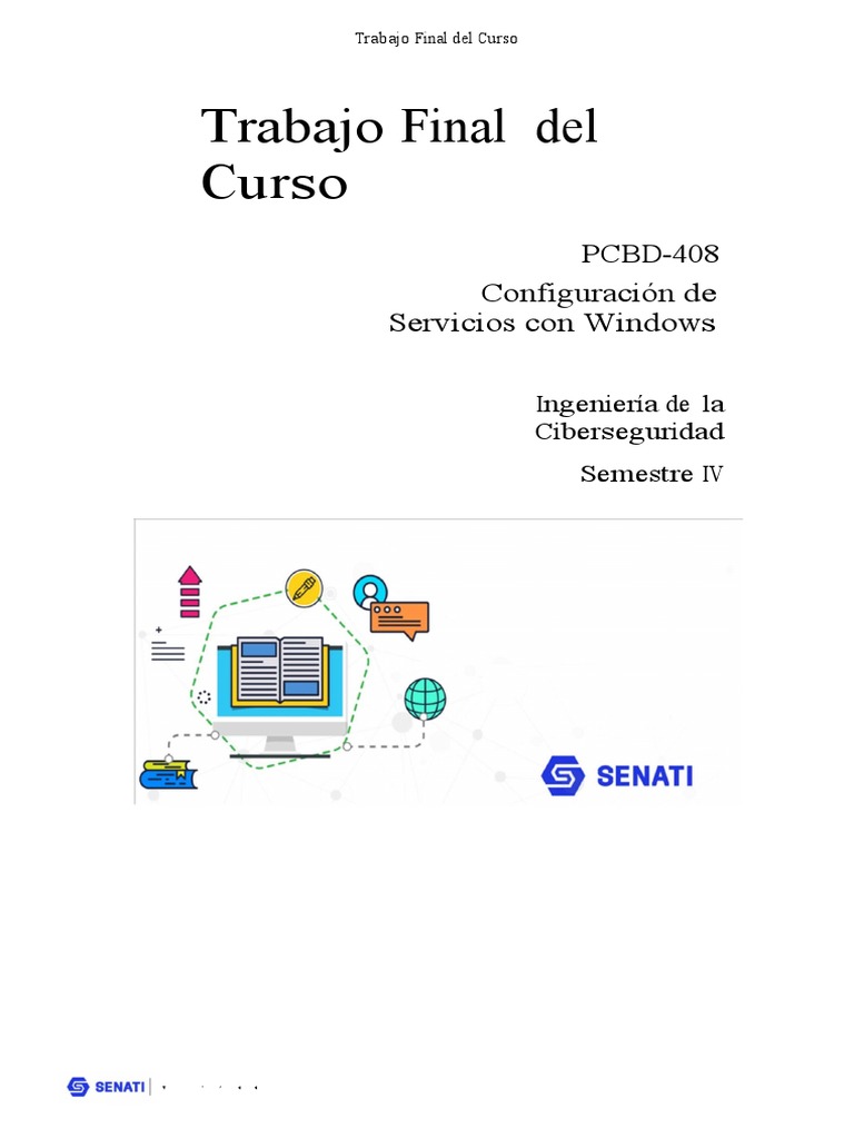 Trabajo Final PCBD-408 | PDF | Dirección IP | Servidor (Computación)