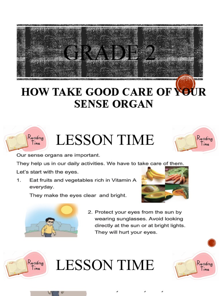 Caring for Your Sense Organs | PDF | Self-Improvement