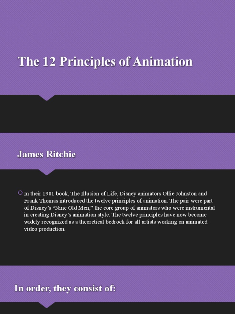 The 12 Principles of Animation | PDF