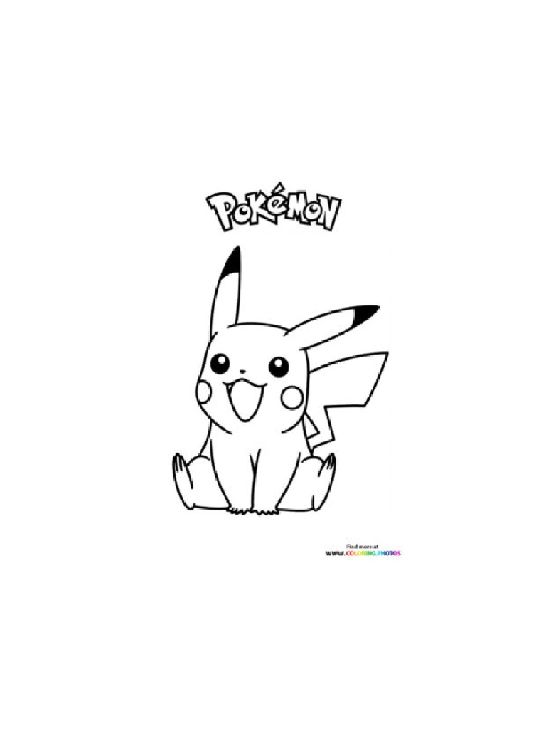 Pikachu Photo 1 | PDF