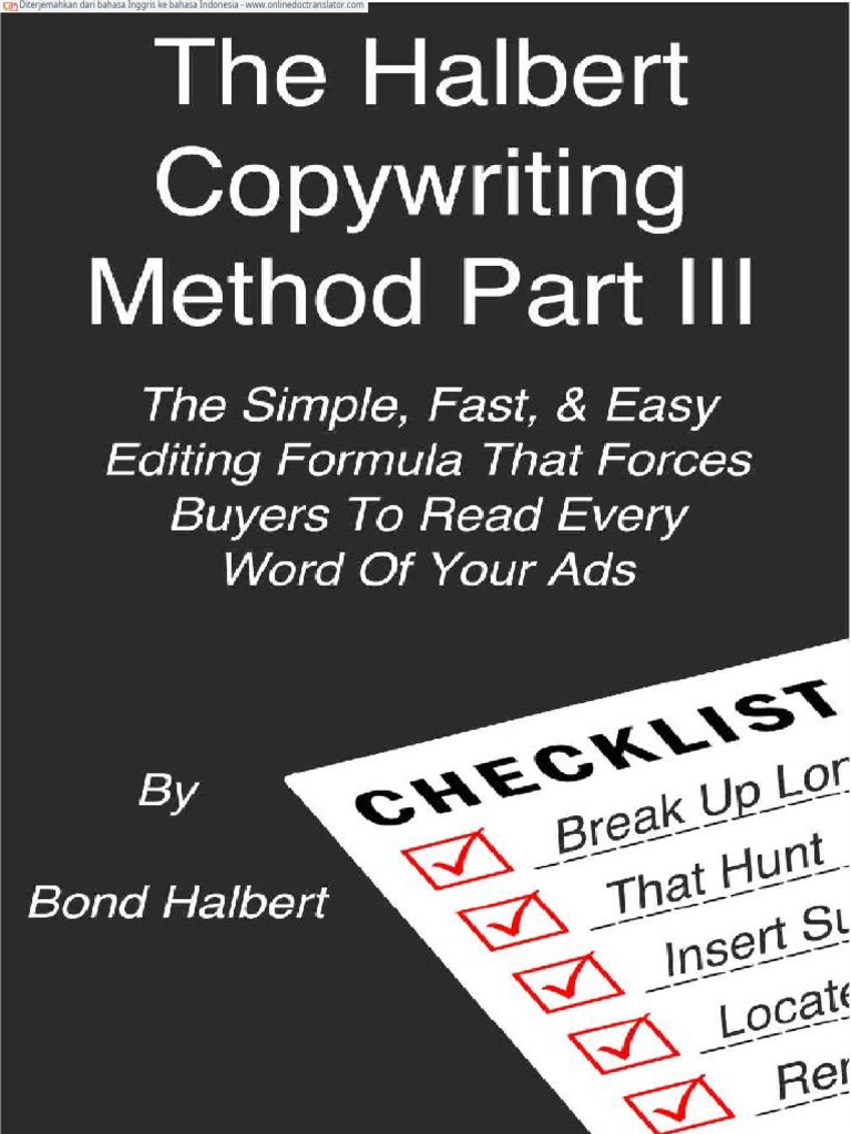 OceanofPDF - Com The Halbert Copywriting Method Part III T - Bond ...