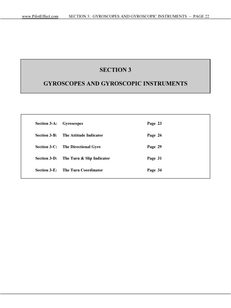 00 FIE CourseNotesPART03 | Download Free PDF | Gyroscope | Rotation