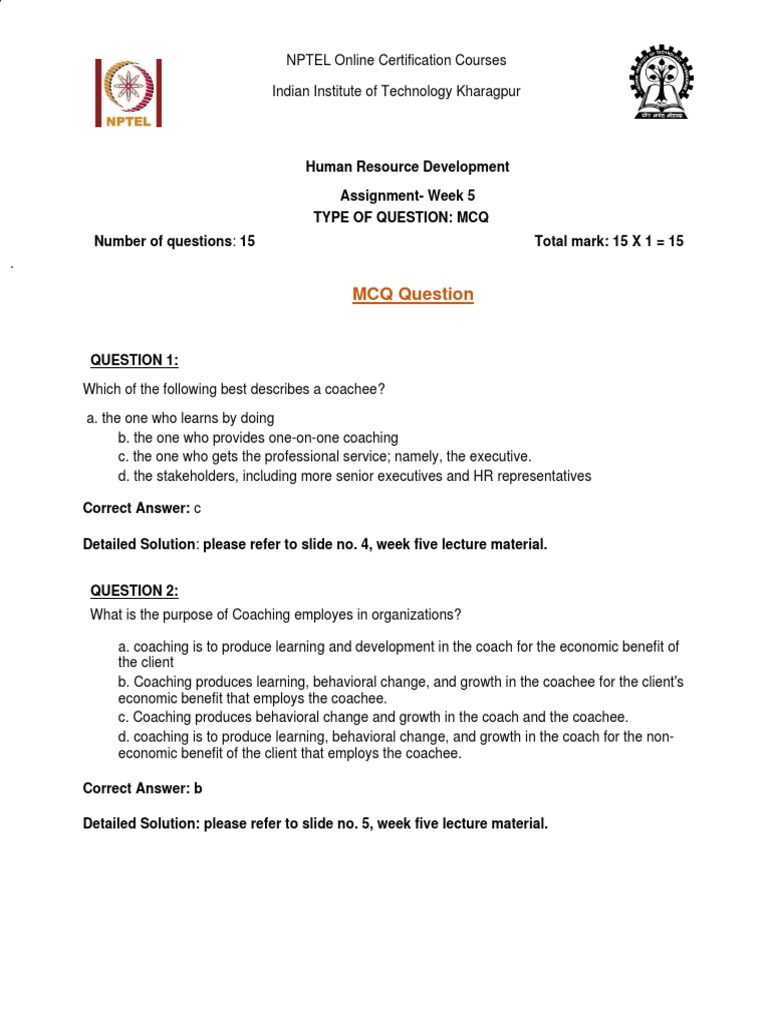 HRD 5 Assignment | PDF | Goal | Employment