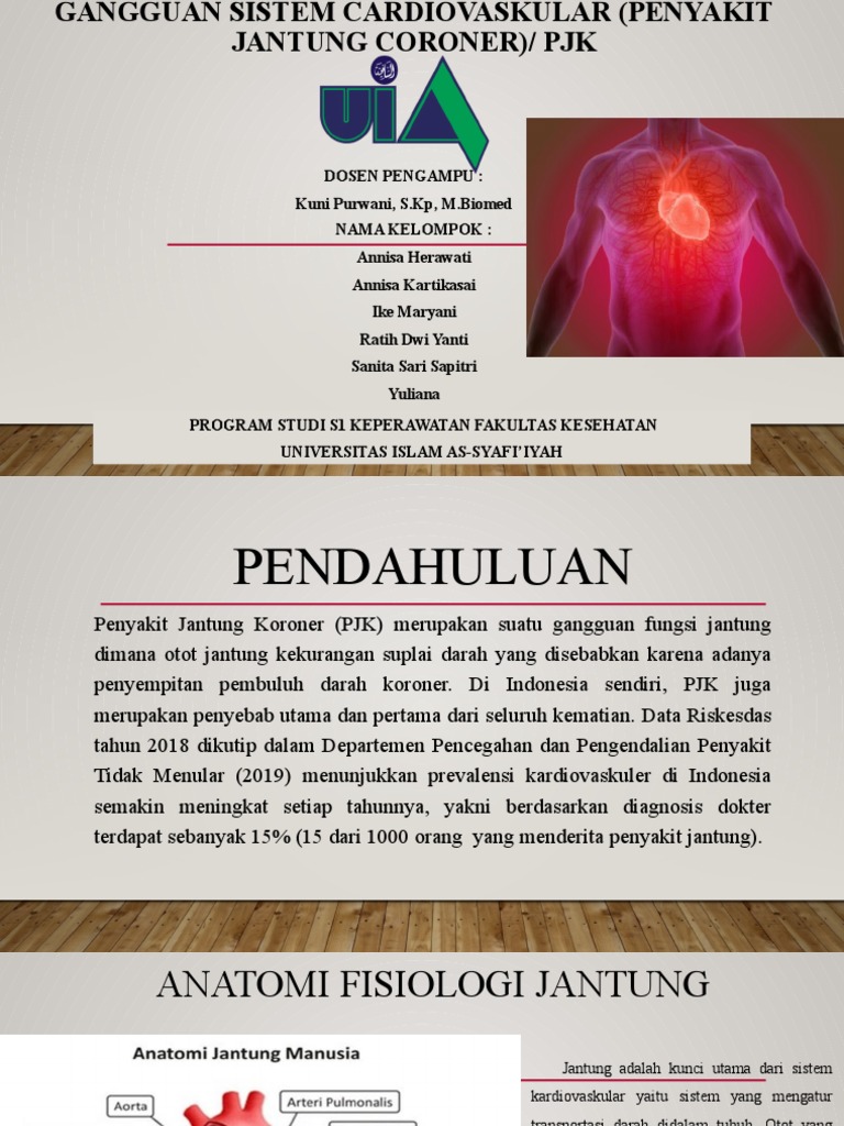 Askep PJK - Kelompok 4 - Kelas Rsud - Tahun 2022 | PDF | Pengembangan Diri | Kesehatan Holistik