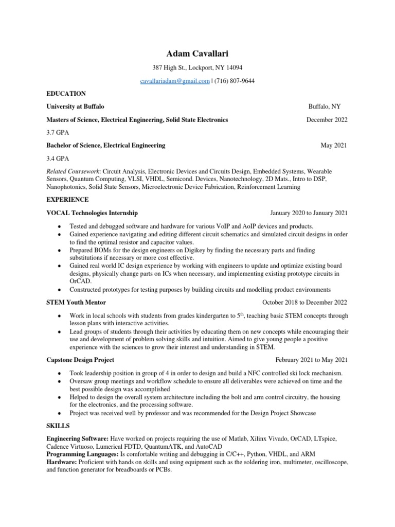 Ac Resume 3 | PDF | Electronics | Electronic Circuits