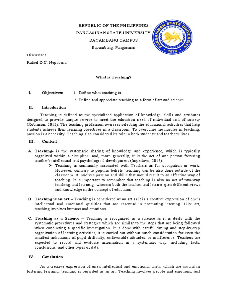 Group 1 WR in Prof. Ed. 101 | PDF | Educational Technology | Teaching ...