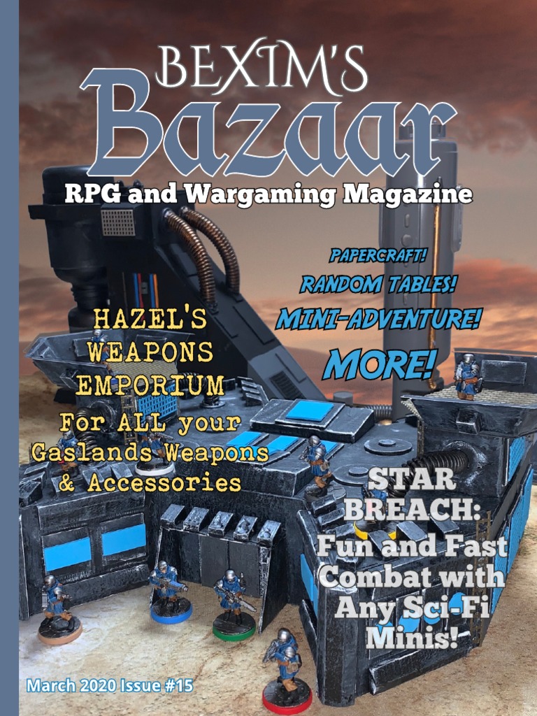 Bexim's Bazaar Gaming Magazine Issue 15 | PDF | Dwarf (Dungeons & Dragons)