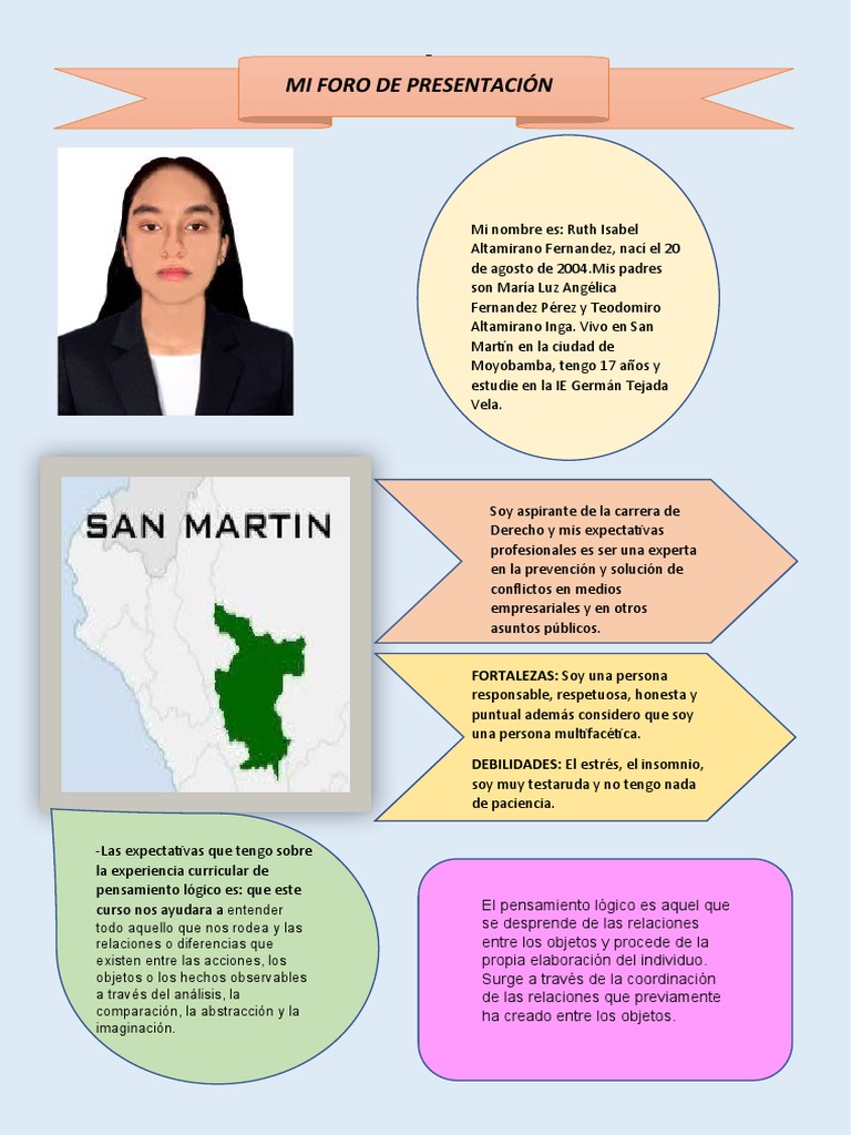 Foro de Presentacion P. L | PDF