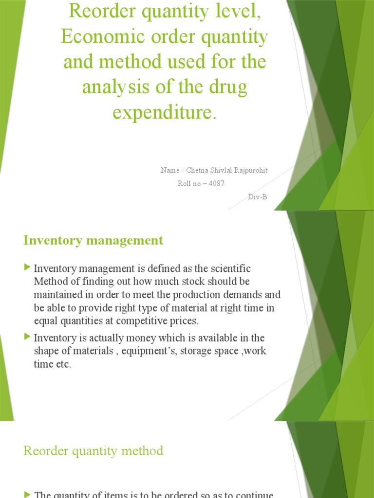Pharmacy Practice Tica - 2 | PDF | Inventory | Economics