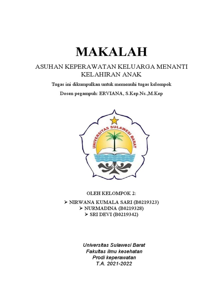 ASKEP Keluarga Menanti Kelahiran Anak | PDF