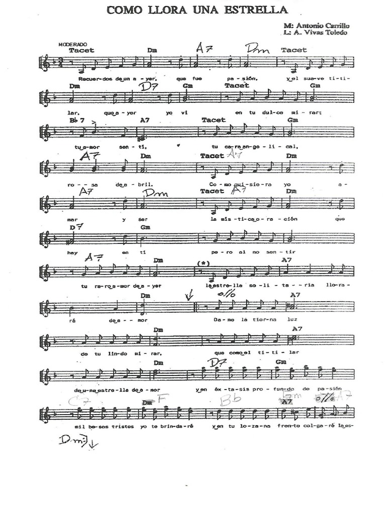 Como Llora Una Estrella | PDF