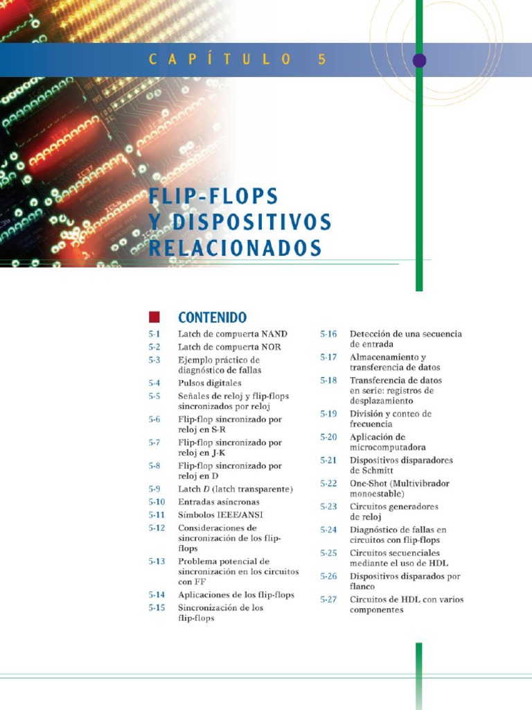 Cap05 FlipFlopDispositivosRelacionados | PDF