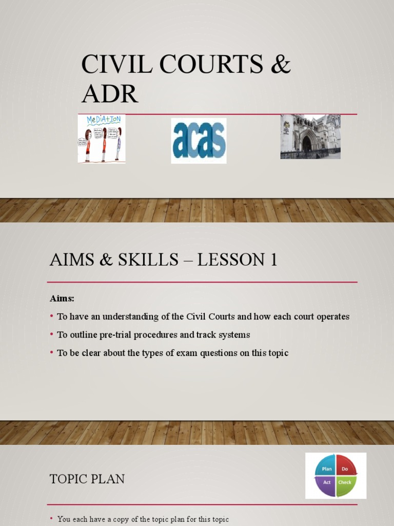 COMPLETE Civil Courts & ADR 2022 | PDF | Alternative Dispute Resolution ...