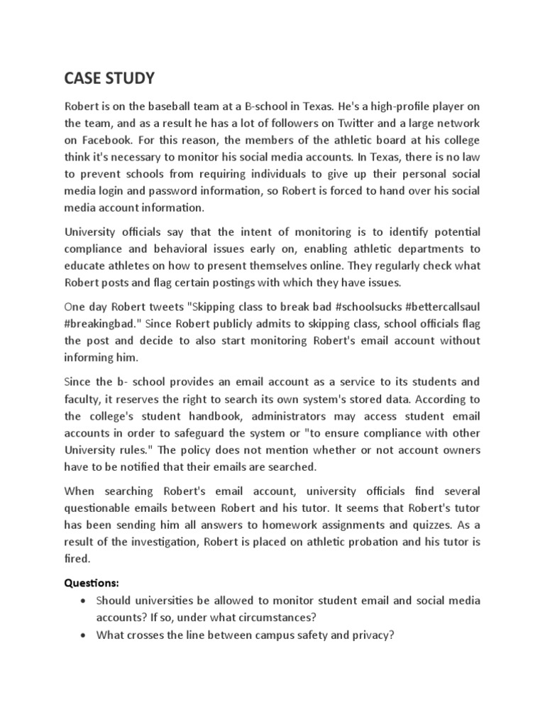 Case Study - E-Maiil Exposed | PDF