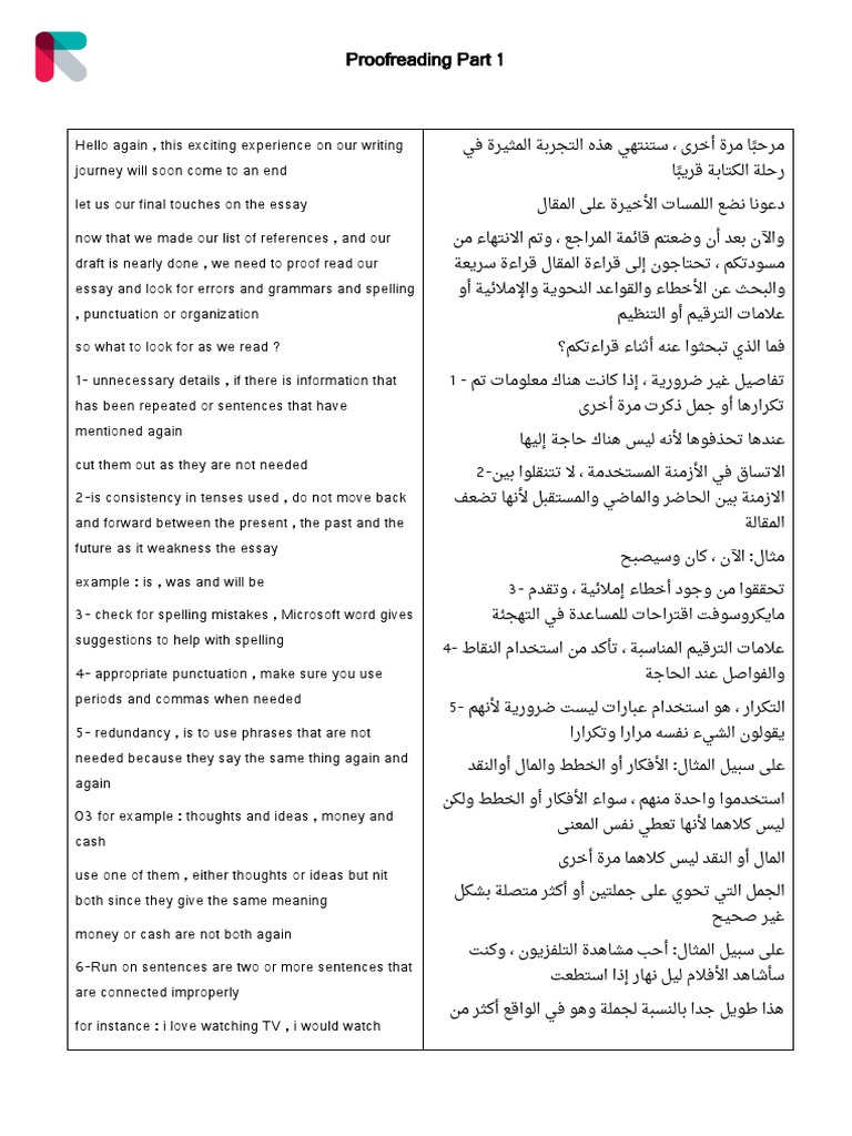 Asset-V1-Edraak+EW101+T3 2018+Type@Asset+Block@Week4 S6 P1 English Arabic | PDF | English ...