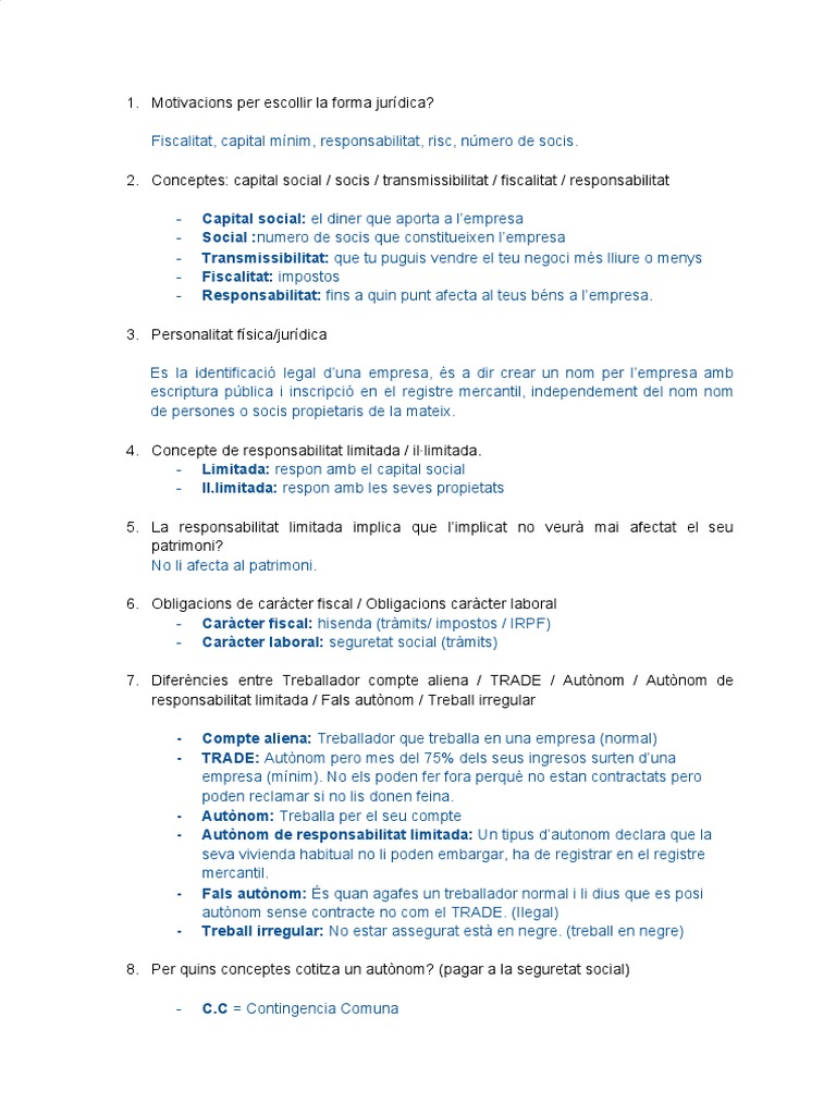 Examen Gestió II | PDF