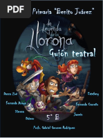 Guion Teatral Leyenda de La Llorona | PDF | Ocio | Entretenimiento ...