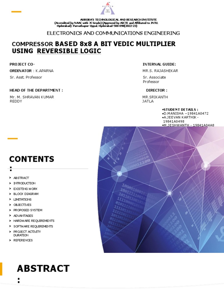 Mini Project Abstract Ppt-19 | PDF | Information Age | Computing