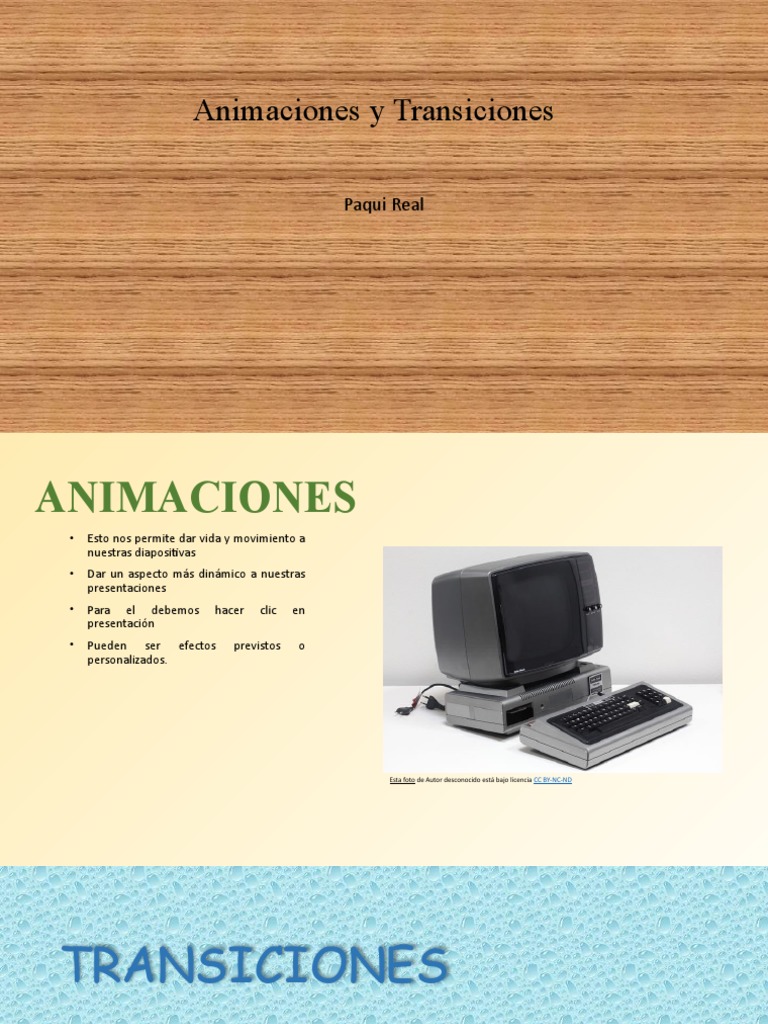 Animaciones y Transiciones | PDF