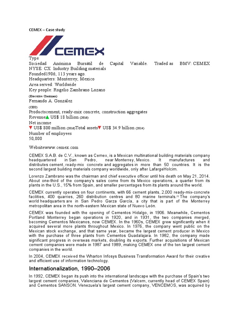 CEMEX | PDF
