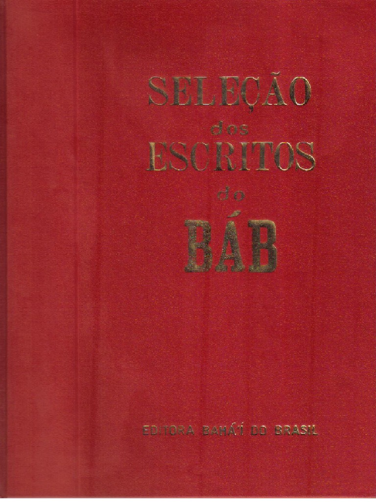 Seleçao Dos Escritos Do BAB | PDF